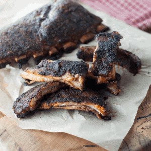 Keto Barbecue Dry Rub Ribs - From Craveable Keto Cookbook