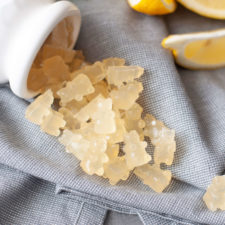 Sour Lemon Gummy Snacks | Peace Love and Low Carb
