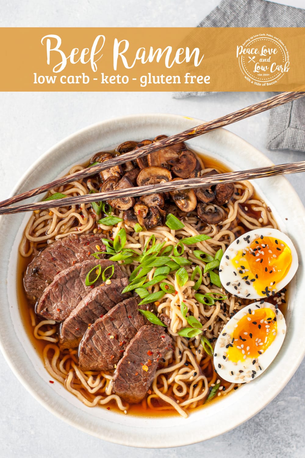 Keto Ramen - Peace Love and Low Carb