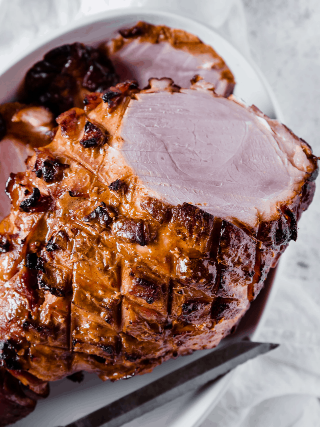 Keto Glazed Ham - Peace Love and Low Carb