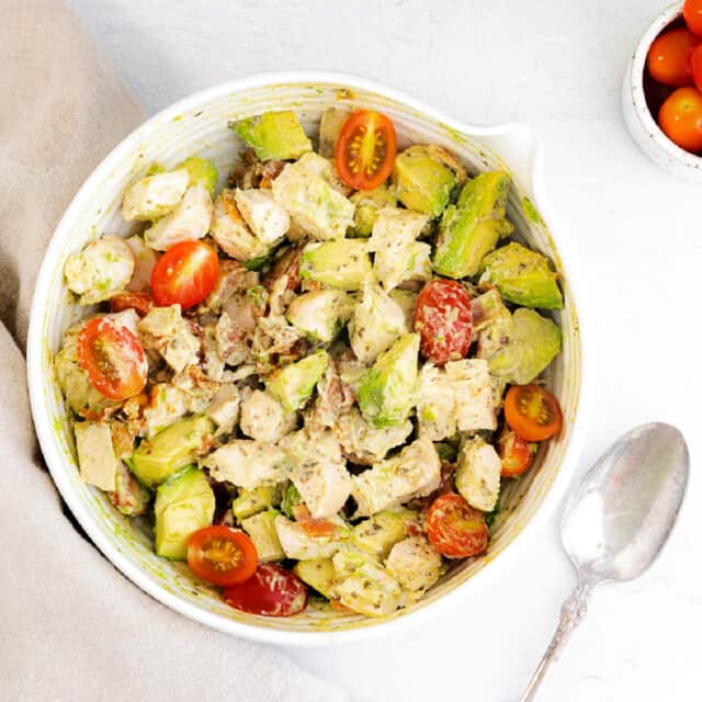Chicago Dog Salad - low carb, paleo, whole30 - Peace Love and Low Carb