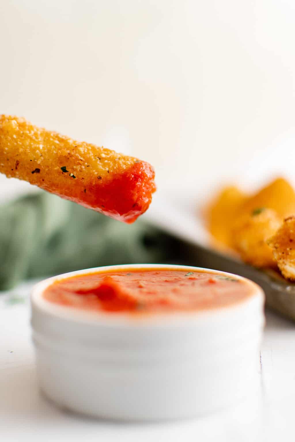 Keto Mozzarella Sticks - Peace Love and Low Carb
