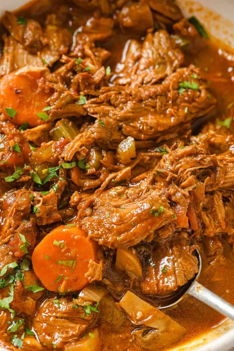 Keto Beef Stew (low carb, gluten free) - Peace Love and Low Carb